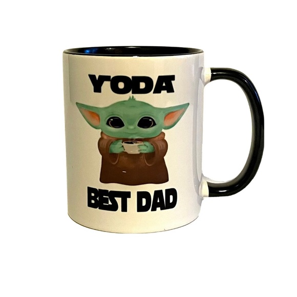 Dining | Fathers Day Yoda Best Dad Mug Coffee Baby Yoda Coffee Mug ...